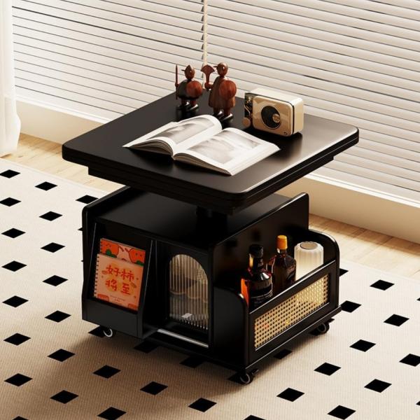 【本体完成品】（車輪は4つのみ取り付けが必要です）。硬度が高く、抗菌性にも優れ、汚れが付きにくいのが特徴です。汚れは濡れた布巾でさっと拭き取れるため、天板を常に清潔に保つことができます。【デザインと実用性】おしゃれで洗練された外観を持つ天板...