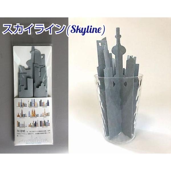 電気・電源を使用せず、水につけるだけ。自然気化式のエコな加湿器(加湿紙)です。『美濃和紙』を使用した加湿紙です。おしゃれな見た目で卓上インテリアとしても機能します。幼稚園・福祉施設・図書館など、多くの方が集まる場所にも。使用方法：コップやマ...