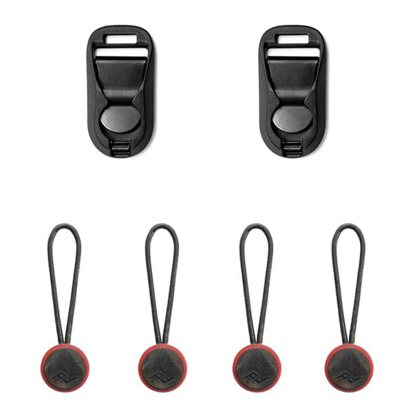 カメラストラップを簡単に着脱式にするためのアダプターです。追加のカメラボディやPOVカメラ、双眼鏡、コンパスや水筒など、身の回りのいろいろなものに取り付けて使いましょう。従来品同様、耐荷重は90kg以上です。紐内側の繊維が黄色、赤と内側に向...