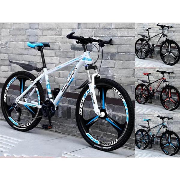 自転車 バイク 極太タイヤ マウンテンバイク 太いタイヤ 21 24 27 30段変速 24インチ 26インチ スポーツアウトドア メンズ レディース MTB R  5色