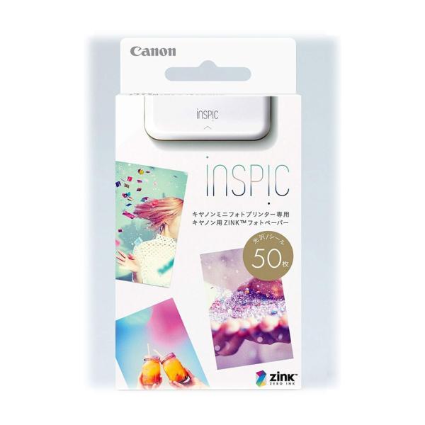 ・キヤノン用ZINKフォトペーパー50枚入り・Zero Ink Technology シール紙商品名：キヤノン用ZINKフォトペーパー枚数　：50枚入り型番　：ZP-2030-50対応機種：PV-123／ZV-123／CV-123商品コード...
