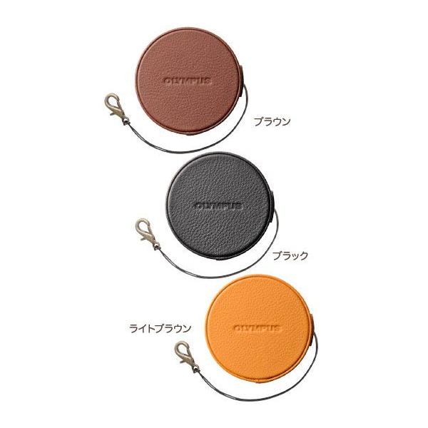 M.ZUIKO DIGITAL ED 14-42mm F3.5-5.6 EZ専用の本革レンズジャケット。