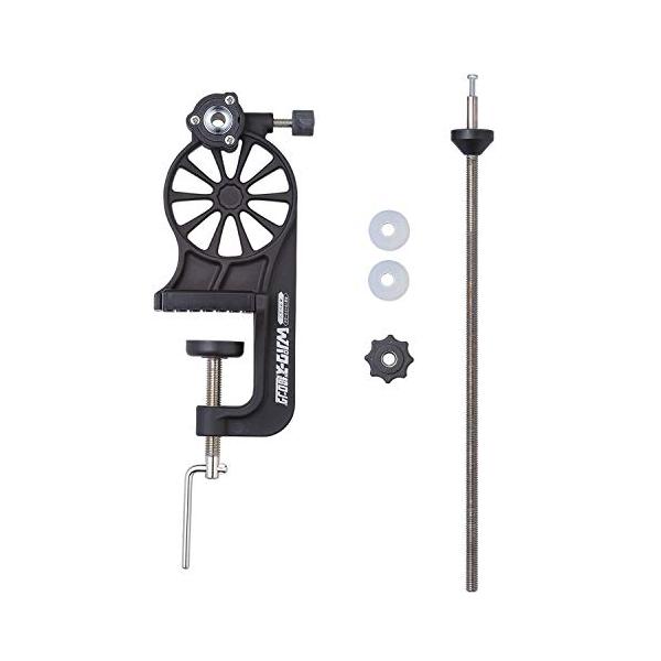 自重(g):438 / 最大取付幅(mm):43最大テンション:約5kg (約φ70mmスプール使用時、高速リサイクラー2.0(別売)と合わせて)シャフト有効長:260mm (全長300mm)ボールベアリング数:2セット内容:高速リサイクラ...