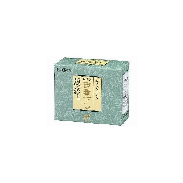 百毒下しは、６つの生薬を独自のバランスで配合した和漢の便秘薬。