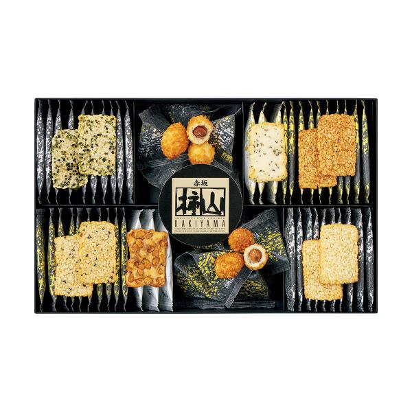 【三越伊勢丹 御中元 総合カタログ ギフトコード】Ｂ０３９２０３ 【商品名】〈赤坂柿山〉柿山セレクト【内容量】慶長（醤油・しぶき海苔・胡麻・うすくち醤油×各１０）、慶凰（醤油・塩×各５）、かきもち（豆柿・昆布×各３）【外装サイズ】縦22×横...