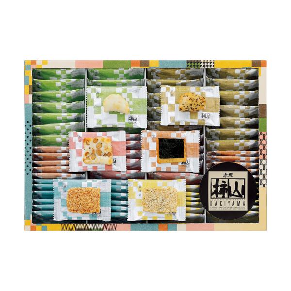 【三越伊勢丹 御中元 総合カタログ ギフトコード】Ｂ０３９２７３ 【商品名】〈赤坂柿山〉あ・ら・かしこ【内容量】ひとくち慶長（醤油・青海苔×各１２）、ひとくち（豆柿・海苔巻×各１０）、古乃端（海老・胡麻×各１２）【外装サイズ】縦24×横34...