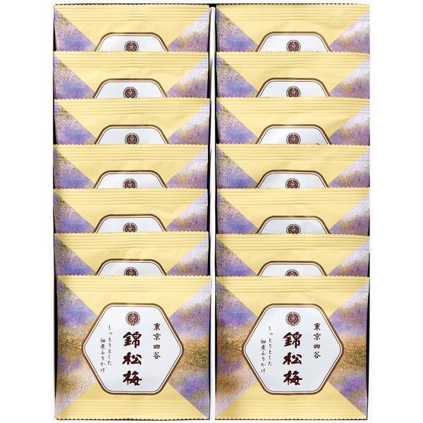 【三越伊勢丹 御中元 総合カタログ ギフトコード】Ｂ０４８３１３ 【商品名】〈錦松梅〉錦松梅　小袋【内容量】佃煮ふりかけ２０ｇ×１４【外装サイズ】縦31×横24×高さ4cm