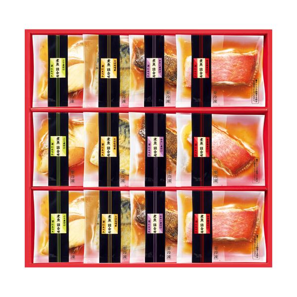 【三越伊勢丹 御中元 総合カタログ ギフトコード】Ｙ０４８４０３ 【商品名】〈にんべん〉煮魚詰合せ【内容量】ぶり煮付け・さば味噌煮・かれい煮付け・金目鯛煮付け各８０ｇ×各３【外装サイズ】縦44×横46×高さ5cm▽お届けできない地域【東京都...