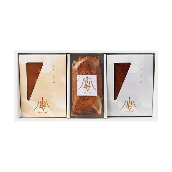 【三越伊勢丹 御中元 総合カタログ ギフトコード】Ｙ０５０４７３ 【商品名】フランス風合鴨のロースト【内容量】合鴨のロースト２００ｇ、オレンジソース・トリュフ入りデミグラスソース各４０ｇ【外装サイズ】縦16×横31×高さ6cm▽お届けできな...