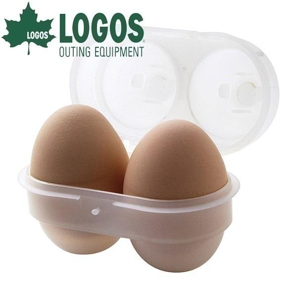 【2個用】卵の持ち運びに便利！総重量：（約）30gサイズ：（約）幅10×奥行5.5×高さ7.3cm主素材：ポリエチレン、ポリプロピレン●卵を持ち運ぶための必需品、エッグホルダー●トレッキングやツーリング等のソロキャンプに最適です■ LOGO...