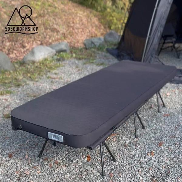 ▼電動ポンプを使うことで設営・撤収の時間・労力を大幅に軽減！ウレタン＋エアーのハイブリットマットレス。●サイズはゆったりサイズのセミワイド(幅700mm)。●付属の電動ポンプ(USB充電式)を使用すれば空気の出し入れが自動で行なえます。●電...