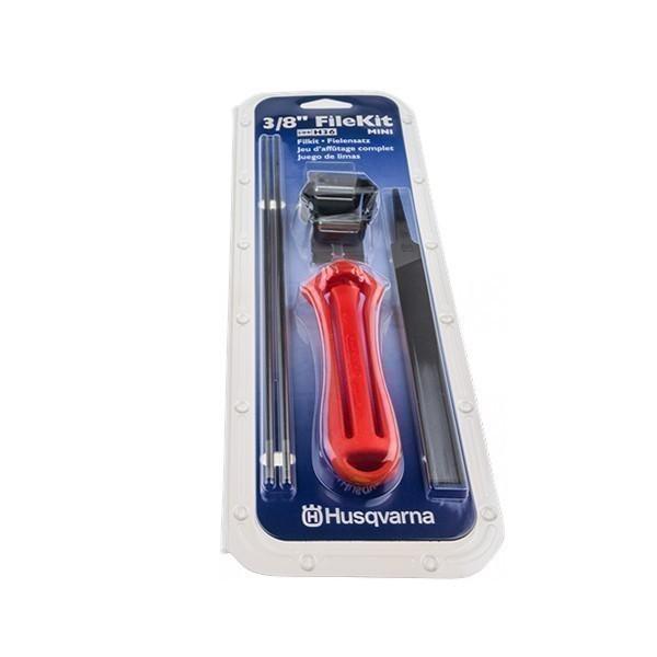 ▼やすりキット ハンドルデプスゲージ目立てゲージ丸やすり2本平やすり1本入り。 やすりゲージで目立てが正確に簡単に行えます。■仕様【対応チェンタイプ】husqvarna：H35、H36、H37／Oregon：91VS、91VG、91VXL、...