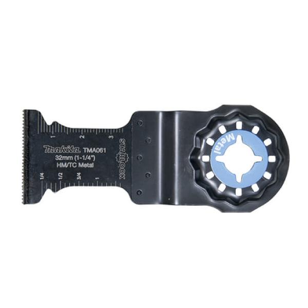 ▼マルチツール先端工具 STARLOCKシリーズ金属用ブレード■仕様【形状】カットソー【入数】1【刃幅】32mm【刃長】40m【山数】23【材質】超硬【切断能力】木材：30mm樹脂：30mm軟鋼・非鉄：3mm鉄板：焼入釘Φ5mm【用途】釘・...