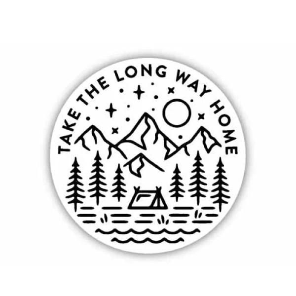 ウォーターボトルやラップトップ、愛車に貼るのにベストなサイズ感のステッカーです。Weather Proof（ウォータープルーフ）Made in USA▼STICKERS NORTHWESTとは▼アメリカ ワシントン州タコマで、アウトドア愛好...