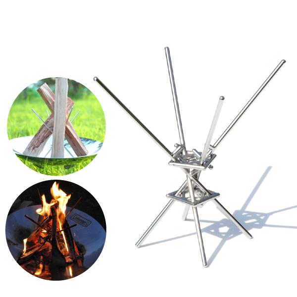 ▼焚火初心者の方や焚き火台をすでにお持ちの方にも、ぜひ一度使ってみてほしいのが makitate L(マキタテ L)です。太い薪でもしっかり自立できるようmakitateをサイズUPしました。ステンレスの棒を組み合わせた makitate ...
