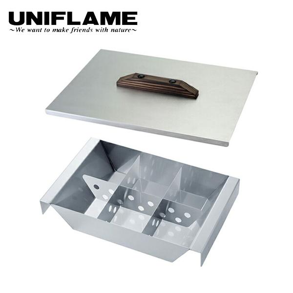 ▼▼▼セット内容▼▼▼UFおでん鍋(665749)×１ おでん鍋SUSリッド(665824)×１UFタフグリルや焚き火ベース 450にセットしてアツアツおでんや、お鍋を食べよう!■■■UFおでん鍋(665749)■■■●仕切りを組み換えれば...