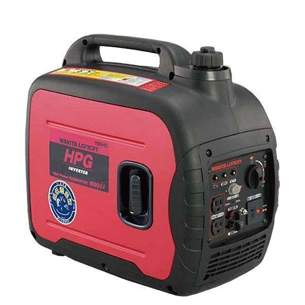 ワキタ インバーター発電機 HPG1600i2“コンパクト・軽量”に加え、先進の機能を凝縮。・省エネ 約15％燃料節約(3/4負荷時)・高品質・安定供給・並列運転OK・非常時に備える・長時間運転可能な冷却システム・見やすい操作パネル[ ワキ...