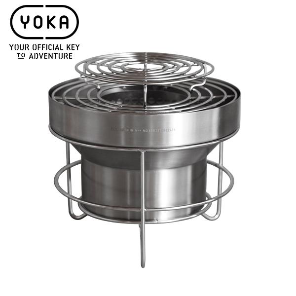 ▼着火、消火、再着火が本体だけで行える、ステンレス製の七輪です。フタと炭をいれるカゴの組み合わせにより、炭を消火し、また使うという流れを簡単にしました。今回3rdロットとなるのですが、シェルが改良されています。前回まで上下のパーツを溶接する...