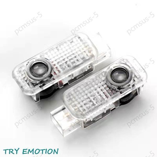 適合車種：対応車種はタイトル以外にも、ドアランプのあるアウディ車種はすべて取付できます。DC12V仕様 左右２個セットになります。ほとんどの車には4つのドアランプがあります。より良い効果を得るために、4つの同時購入をお勧めします。4個ご購入...