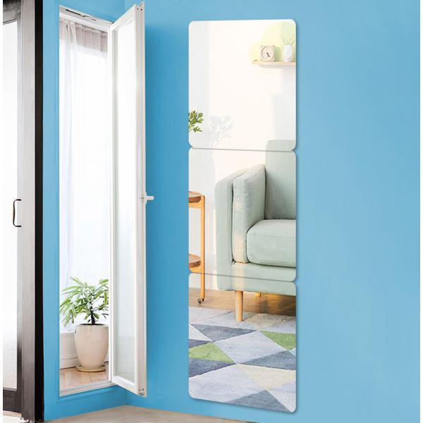 ★この全身鏡は、壁に取り付けても、床に置いても使用できます。★場所を取らないので、部屋やオフィスなど、実用的でスタイリッシュなミラーを必要とする場所に優秀です。★複数の保護層と組み合わせることで、安全性を確保しています。 ★「飛散防止加工」...