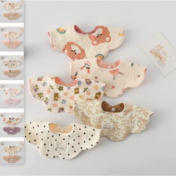 ・出産のお祝いや贈り物にピッタリです・回ってしまっても360度どの位置でもキャッチできる機能的かつ、可愛い特徴的な形状です。【安心のコットン100%】素材はデリケートな赤ちゃんの肌にも優しいコットン100％生地。程よい厚みがあり、柔らかくて...