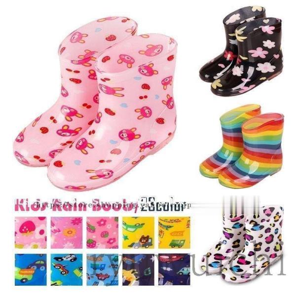レインブーツ キッズ ジュニア 子供 雨 雨具 梅雨 防水 雪対策 雪道 シンプル 長靴 かわいい おしゃれ 男の子 女の子 ショート 疲れない 靴 可愛い フラットヒール ぺたんこ 歩きやすい 防寒 レインシューズ 子供用 ジュニア キッ...