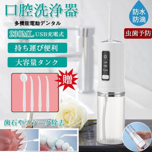 製品名称：四頭ポータブル収納式パンチ材質：ABS製品色：白定格電圧：DC 3.7 V定格電力：3.5 Wタンク容積：230 ML電池容量：1200 mAh充電時間：2-3 H航続時間：20?30日パルス周波数：1800回/分水圧：60-12...