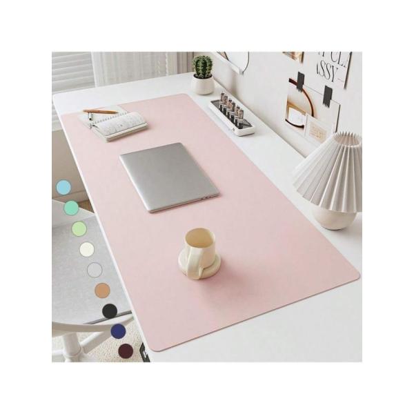 レザーマウスパッド、防水デスクトップマット キーボードパッド ラップトップパッド オフィス用、お手入れ簡単