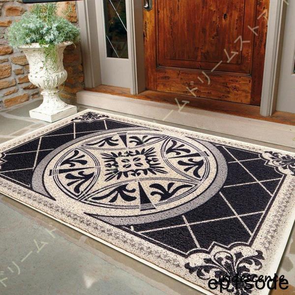 建物の出入り口には、靴底に付着した様々な汚れが屋外から持ち込まれます。マットを敷くことで、インテリアとして演出だけでなく、泥砂、ホコリ、雨水などの侵入を効率よく防ぎ、屋内を清潔に保ちます。機能：吸水性、スリップ防止、除塵性、泥とほこりを落と...