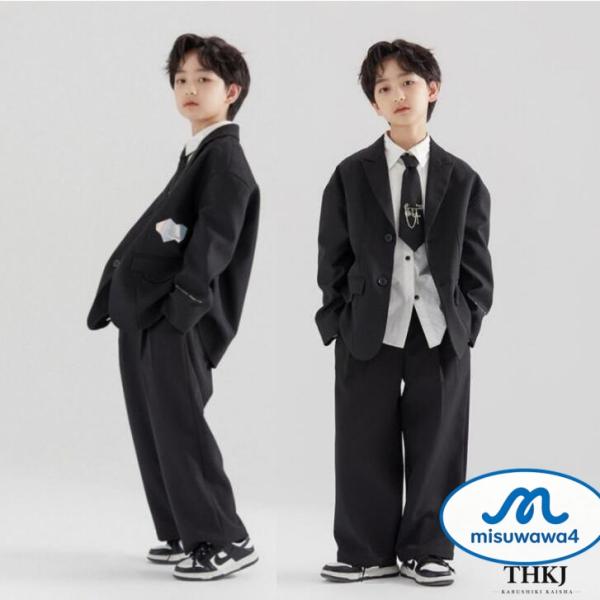 ご来店いただいてありがとうございます。商品詳細：伸縮性：なし付属品：なしセット内容：2点セット：ジャケット＋パンツ4点セット：ジャケット＋パンツ＋シャツ＋ネクタイ(ネクタイにブローチがついておりません。)カラー：写真通り柔らかさ：普通厚さ：...