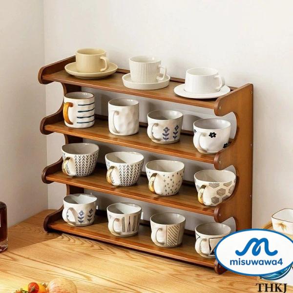 【商品コード】:y557870 【素材】：竹製 【カラー】： 茶色2段、茶色3段、茶色4段、茶色5段、 黒2段、黒3段、黒4段、黒5段 【サイズ】：長さ50CM            注意事項: ※平置き素人採寸ですので多少の誤差はご容赦下...