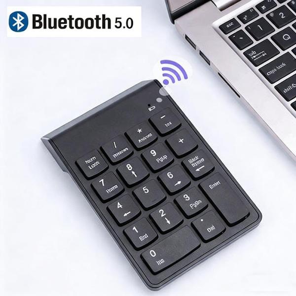 携帯しやすいコンパクトテンキーボード。無線受信機のため好きな場所に使用できます。会計処理、事務作業やレポート作成など大活躍。専用ドライバなどのインストール作業が不要で、ブルートゥース接続するだけですぐに使えます。注意事項※実物と画像では、見...