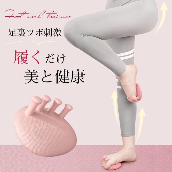商品詳細履くだけでスッキリ美脚と健康が話題に！疲れ・むくみ・偏平足・冷え・姿勢改善に。5本指アーチスリッパは足指と土踏まずを上手に使い、足裏筋肉のトレーニングを助けます。家事や仕事・歯みがき・ドライヤーをしながら足裏を鍛えましょう。履くだけ...
