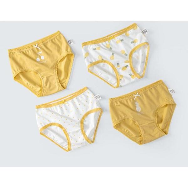 キッズ 下着 ショーツ4枚セット 女の子綿製品 ボクサーパンツ ベビー 子供 インナー パンツ