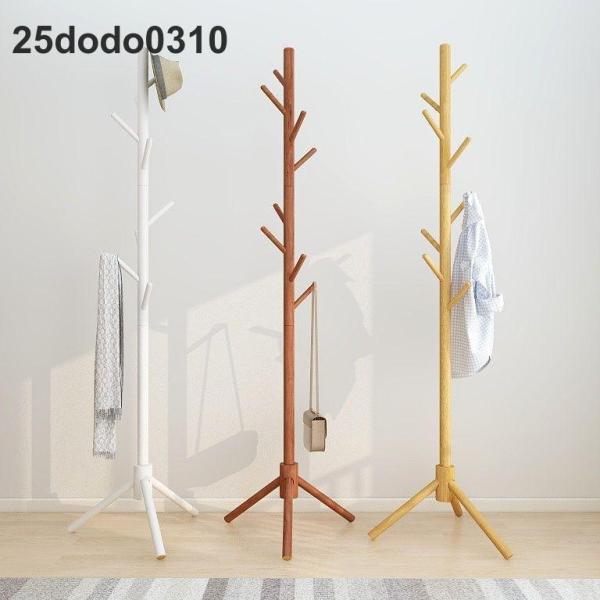 商品名: 木製 コートハンガー 木製ポールハンガー ポールハンガー 収納 スリム ハンガーラック スタンド コート掛け かばん掛け 帽子掛け 服 北欧 省スペース                            商品説明:整理整頓 衣...