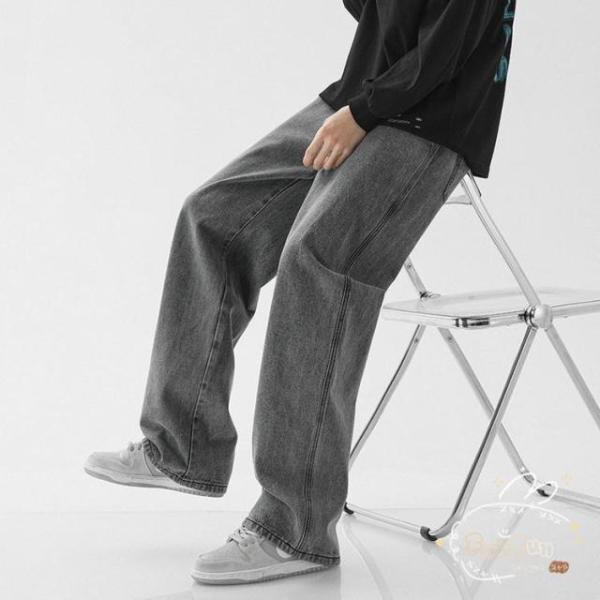 メンズ ジーンズ 秋服 秋物 きれいめパンツ デニムパンツ ロングパンツ ボトムス ウェストゴム ひも付き ウォッシュ[素材]綿混[原産国] 中国※イメージ画像にて使用しています飾りなどは含みません。※画像の商品はサンプルです。実際の商品と...