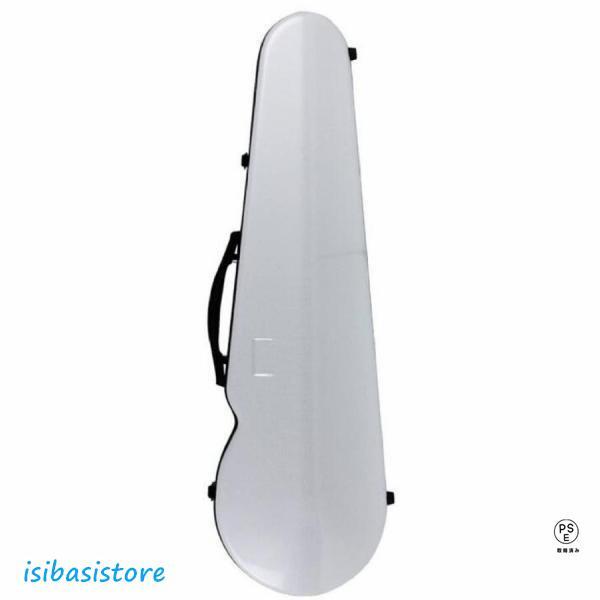 カーボンファイバー製 4/4バイオリンケース ヴァイオリン収納ケース 湿度計内蔵のプロフェッショナルバイオリンケース、ハンドル、アクセサリーバッグ、ポータブ