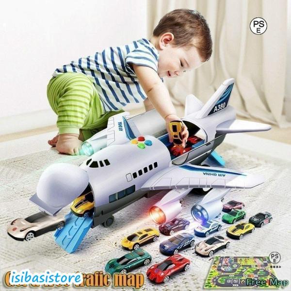 ■商品詳細キッズおもちゃシミュレーショントラック慣性飛行機音楽Stroy Light Planeダイキャスト＆おもちゃの乗り物旅客機のおもちゃ車の男の子のおもちゃ航空機の色：白、青ABS素材で作られており、安全で、環境に優しく、無毒です。幼...