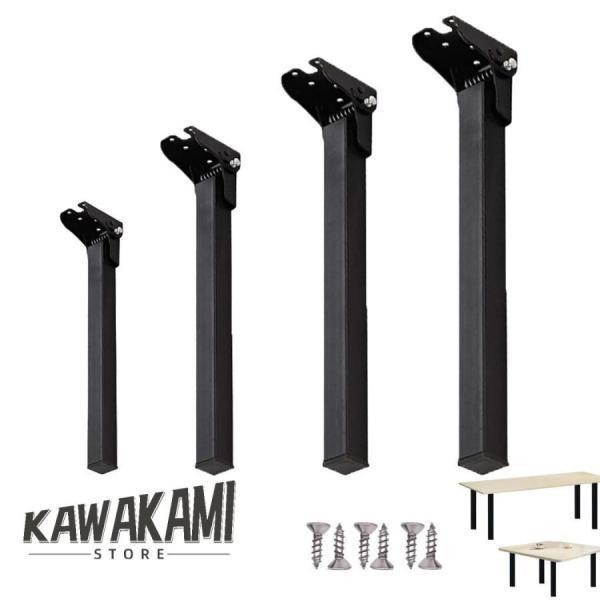 素材: 私たちの折りたたみ式テーブルの脚は高品質の鉄で作られています, 丈夫で耐久性のある, 優れた素材のため, しっかりとした防水性, 傷がつきにくく, お手入れが簡単. 湿らせた布で拭くことができます。90 角度折りたたみ式テーブル脚:...