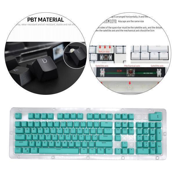 説明:104キーキーキャップ61/64/68/72/87/98/104用DIYキーボードPBT素材+熱昇華印刷プロセス.キーキャップは快適で耐久性があり.耐摩耗性があります市場に出回っているほとんどのメカニカルキーボードシャフトと互換??性...