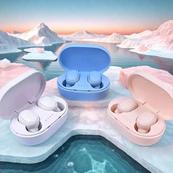 新型TWS Bluetoothイヤホン ワイヤレスBluetoothヘッドセット ノイズキャンセリング マイク付きヘッドホン スマートフォン用