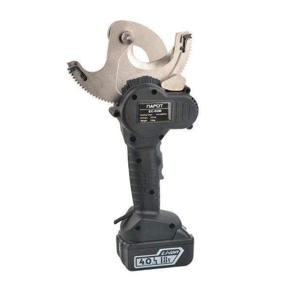 電動ケーブルカッター ケーブル切断工具 Φ50mmケーブル切断 銅/アルミなどのケーブルに対応 簡単操作