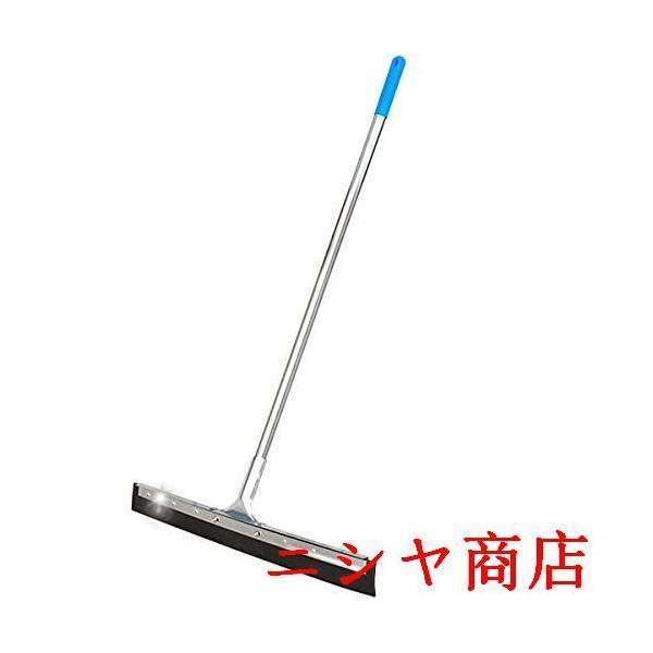 ※表面にキスがあるため、アウトレット品となります※アウトレット品のため、返品、交換対応は出来かねます。本体全長　およそ127cm　柄（ポール）の直径　およそ25mmワイパー幅　およそ60cm重量　およそ800g ゴムの厚さ　およそ5mm柄の...