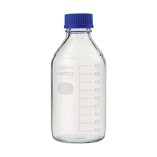 1本入透明/1000 ml/NBO-1L-SCI・Size:1000 mlStyle:1本入・パッケージ個数:1・●液切リング付●耐熱温度差：120℃●オートクレーブ・乾熱滅菌可能