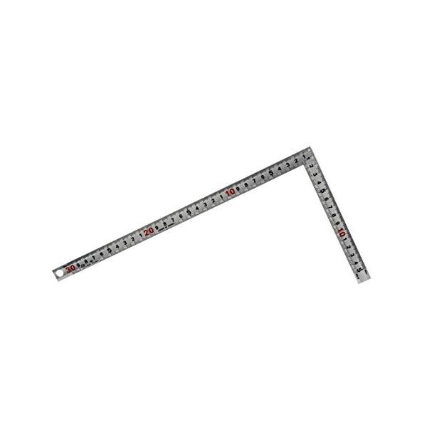 建築用-/30cm/FSDD-30CKD・Size:30cmStyle:建築用・パッケージ個数:1・表目盛:(長手)外30cm内30cm・(妻手)外15cm内15cm・本体サイズ:約320mm(妻手160mm)×幅15mm×厚さ1.3mm、...