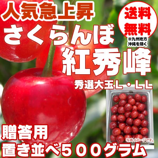 【発売日：2026年06月30日】ここ数年で佐藤錦を凌ぐ人気の「紅秀峰」大きさ、ツヤ、紅色の見た目でビックリ！口に入れて、その甘さ、歯ごたえに驚愕し、感激を覚えること間違いなし！そんな、人気急上昇中の品種「紅秀峰」をお届けします。さくらんぼ...