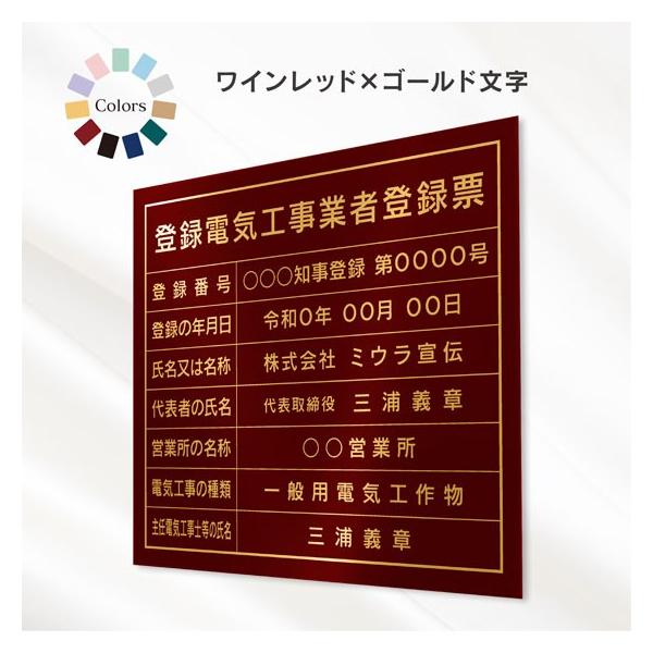●素材の説明面　板：アルミ複合板印刷面：特殊印刷シート貼り+耐候性ラミネートサイズ：横450mm×縦400mm重　さ：約400g※屋外対応※全面印刷シート貼りですので、文字だけを剥がすことはできません。●取付け方取付金具は付属しておりません...