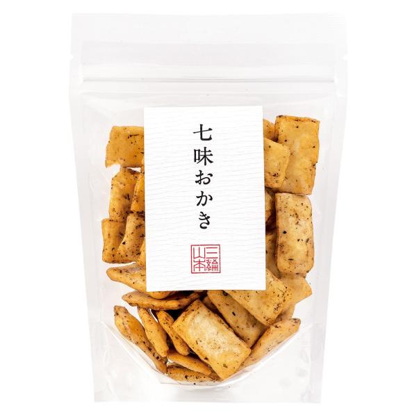 山椒の風味がピリッときいた人気のおかきです。※ご家庭用の為、ギフト対応（のし・包装）不可