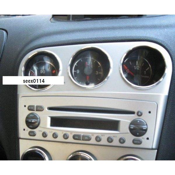 商品説明 2003-2005 アルファロメオ 156 アルミ クローム メーターリング カバー  商品詳細  ご覧頂き誠にありがとう御座います。2003-2005 アルファロメオ 156 アルミ クロームメーターリングです。内装パーツ専門で...