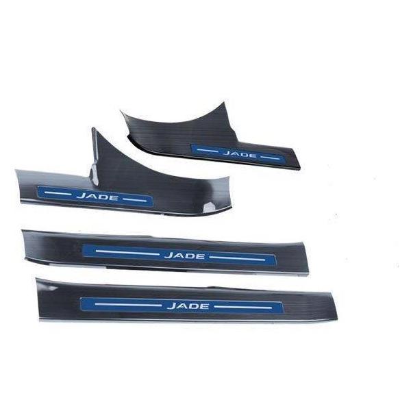 商品情報商品説明 [適合機種]型式：HONDA JADE 2015年2月 タイプ：ハイブリットX/RS[商品内容]セット内容：４P　　　　カラー：　ブラック、ブルー素材：ステンレス[取付方法]両面テープ取付品質保証　　お取り付け簡単ホンダ ...